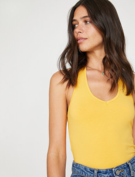 Koton Ole Genç Kız Oyuk Yaka Atlet