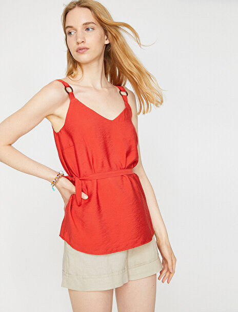 Koton Ole Genç Kız Beli Bağlamalı Atlet