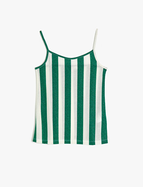 Koton Kadın İnce Askılı Çizgili Atlet