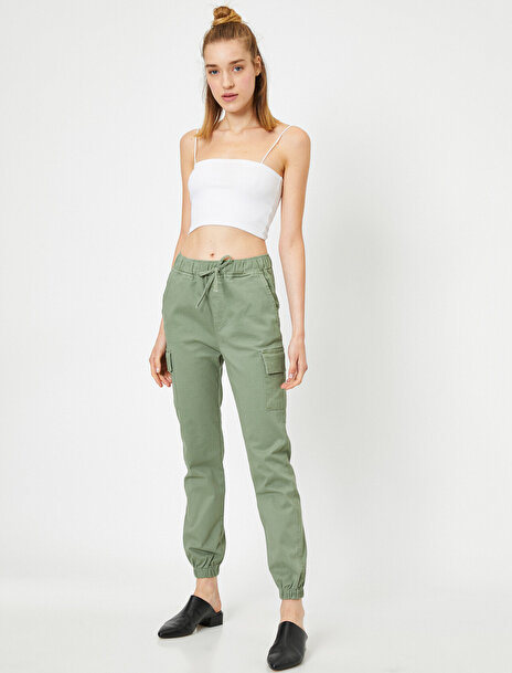 Koton Kadın Kargo Pantolon