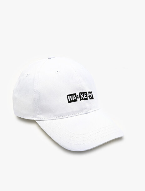 Koton Kadın İşlemeli Şapka