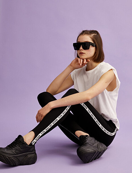 Koton Ole Genç Kız Topuktan Geçmeli Tayt