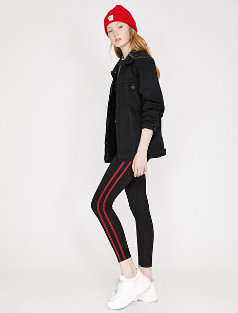 Koton Ole Genç Kız Çizgili Tayt