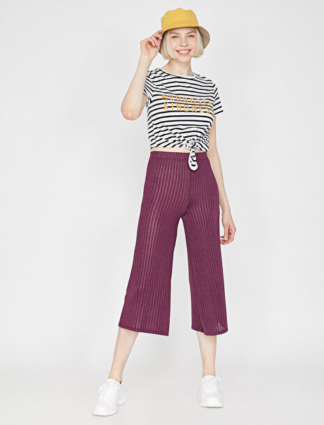 Koton Kadın Kısa Paça Pantolon