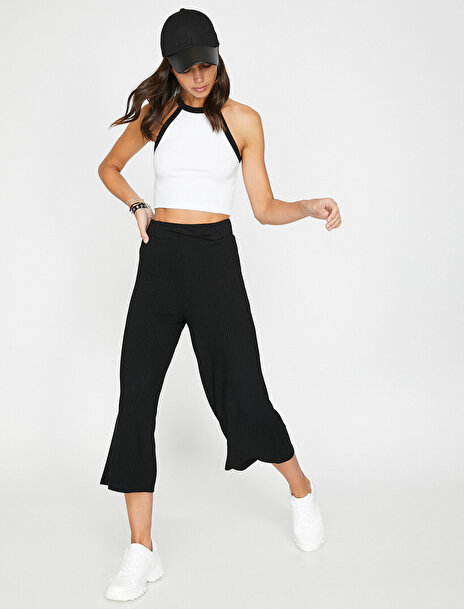 Koton Kadın Kısa Paça Pantolon