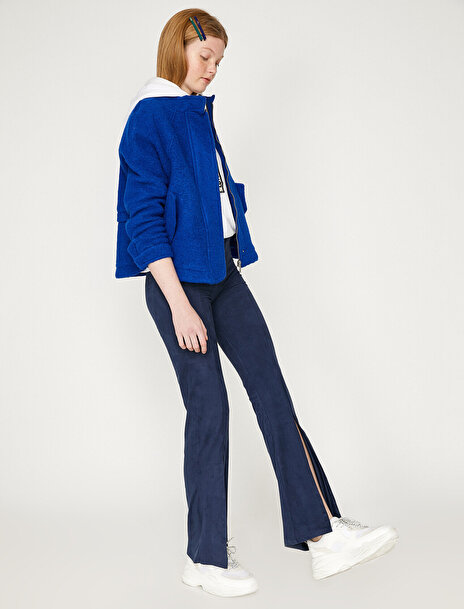 Koton Kadın Paça Detaylı Tayt