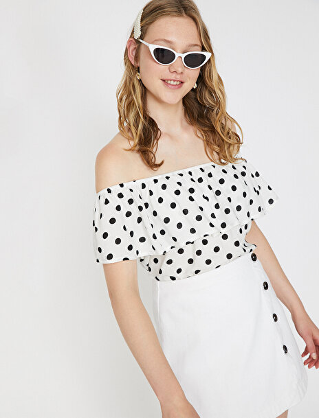 Koton Kadın Puantiyeli Bluz