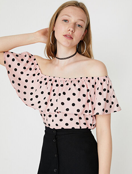 Koton Kadın Puantiyeli Bluz
