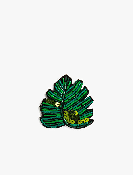 Koton Kadın Boncuklu Rozet