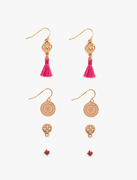 Koton Kadın Taş Detaylı Küpe