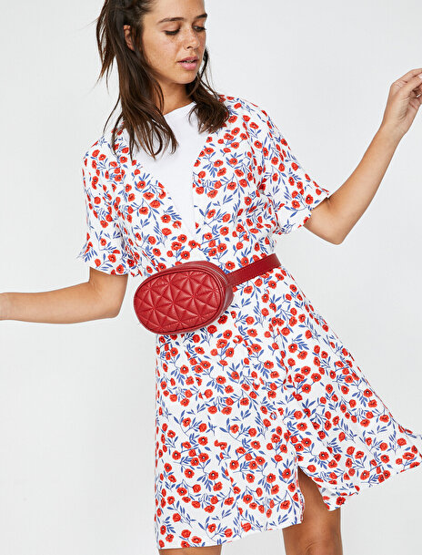 Koton Ole Genç Kız The Floral Dress - Çiçek Desenli Elbise