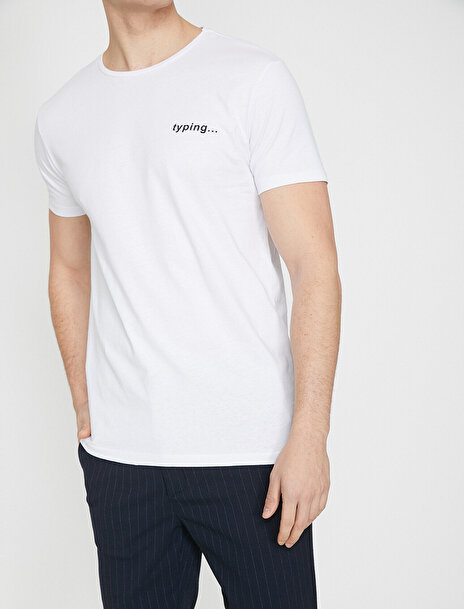 Koton Erkek Baskılı T-Shirt