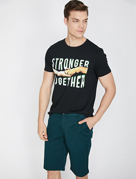 Koton Erkek Koton Love T-Shirt