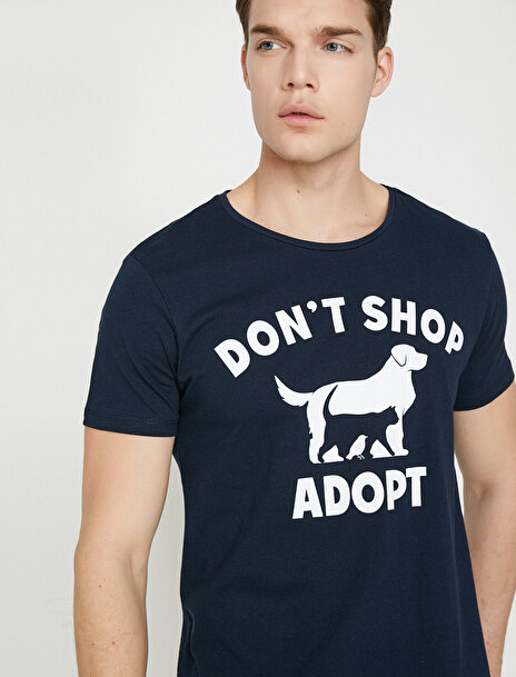 Koton Erkek Koton Love T-Shirt