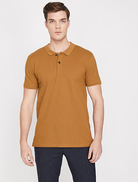 Koton Erkek Polo Yaka Kısa Kollu Slim Fit Basic Tişört Koton Erkek Polo Yaka Kısa Kollu Slim Fit Basic Tişört