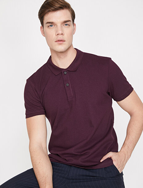 Koton Erkek Polo Yaka Kısa Kollu Slim Fit Basic Tişört Koton Erkek Polo Yaka Kısa Kollu Slim Fit Basic Tişört