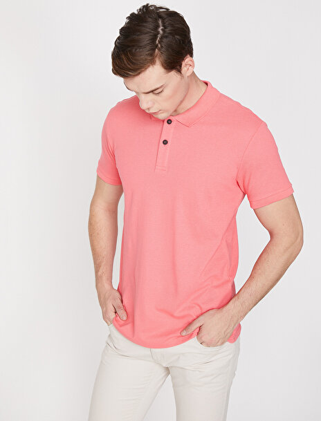 Koton Erkek Polo Yaka Kısa Kollu Slim Fit Basic Tişört Koton Erkek Polo Yaka Kısa Kollu Slim Fit Basic Tişört