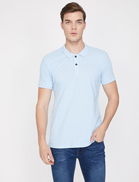 Koton Erkek Polo Yaka Kısa Kollu Slim Fit Basic Tişört Koton Erkek Polo Yaka Kısa Kollu Slim Fit Basic Tişört