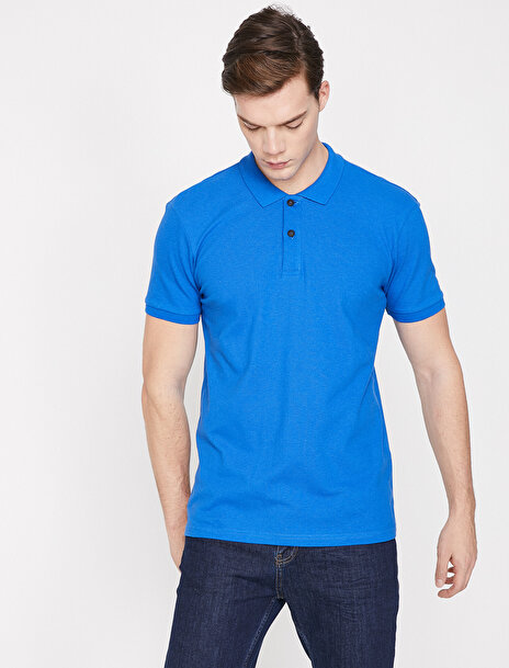Koton Erkek Polo Yaka Kısa Kollu Slim Fit Basic Tişört Koton Erkek Polo Yaka Kısa Kollu Slim Fit Basic Tişört