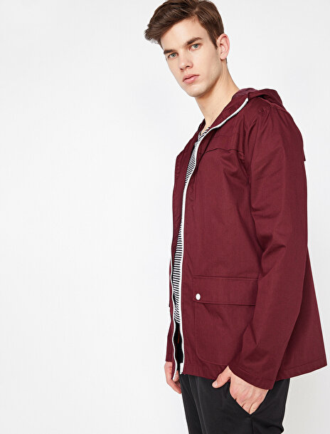 Koton Erkek Kapüşonlu Mont