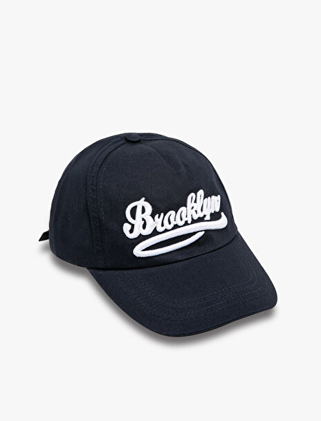 Koton Erkek İşlemeli Şapka