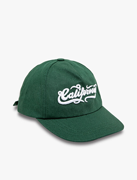 Koton Erkek İşlemeli Şapka