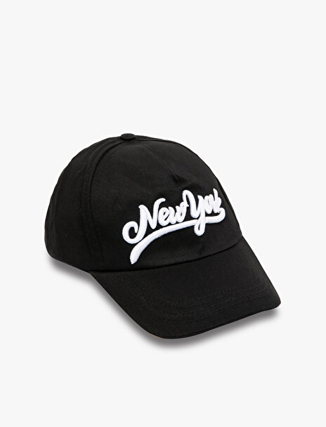 Koton Erkek İşlemeli Şapka