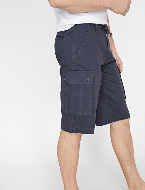 Koton Erkek Cep Detaylı Kargo Şort