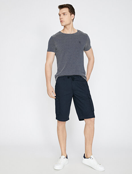 Koton Erkek Cep Detaylı Kargo Şort