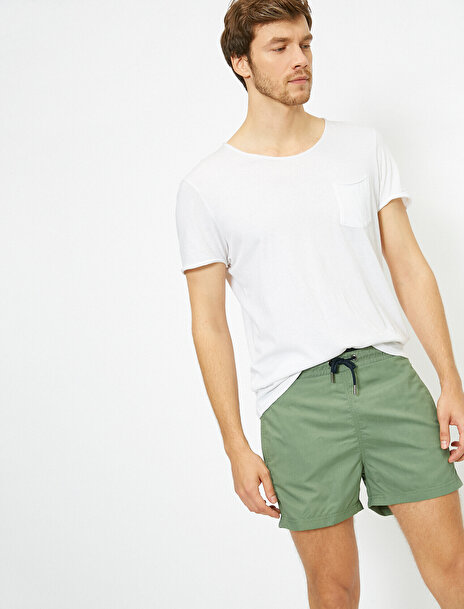 Koton Erkek Cep Detaylı Mayo