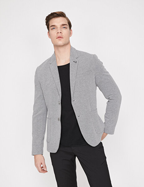 Koton Erkek Cep Detaylı Blazer