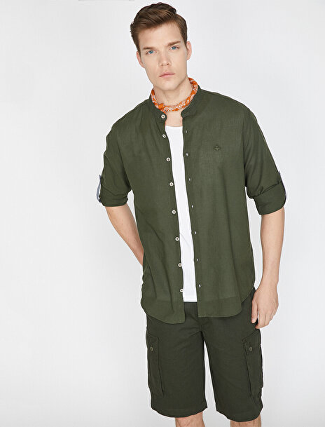 Koton Erkek Hakim Yaka Gömlek