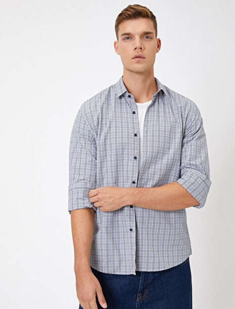Koton Erkek Kareli Gömlek