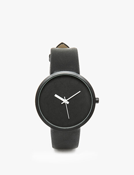 Koton Erkek Deri Görünümlü Saat