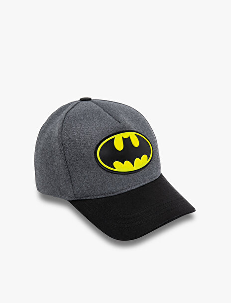 Koton Erkek Çocuk Batman İşlemeli Şapka