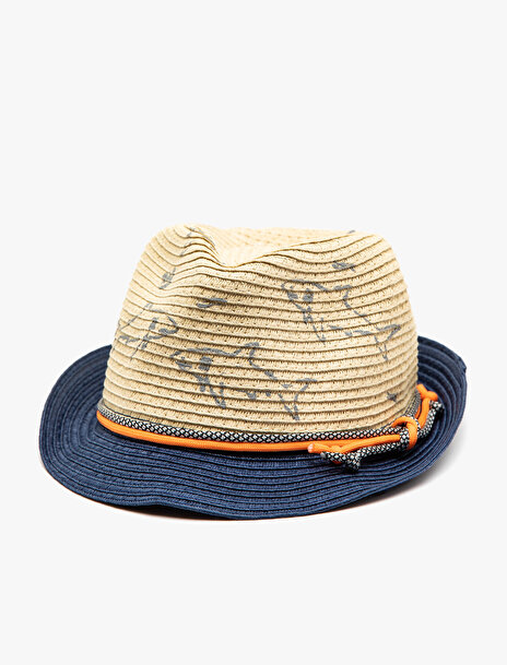 Koton Erkek Çocuk Hasır Şapka