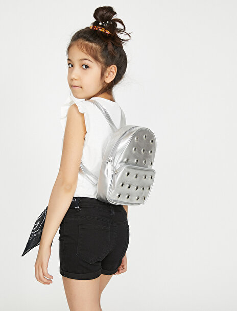 Koton Kız Çocuk Kuş Gözü Detaylı Sırt Çantası