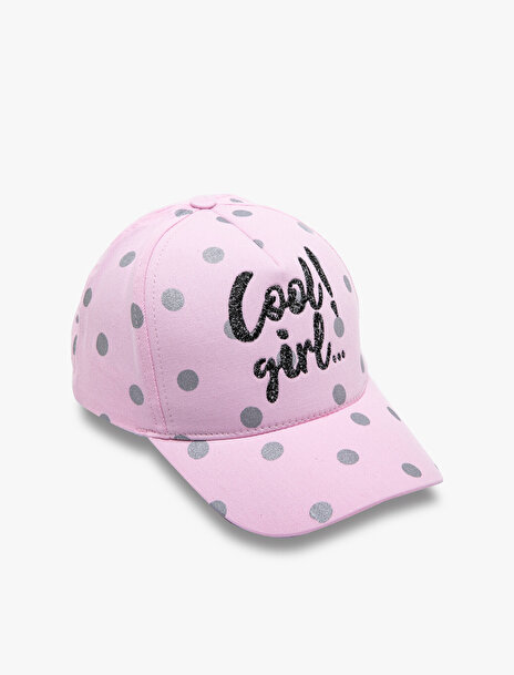 Koton Kız Çocuk İşlemeli Şapka