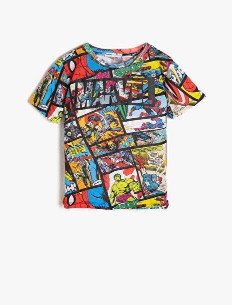 Koton Erkek Çocuk Marvel Lisanslı Baskılı T-Shirt