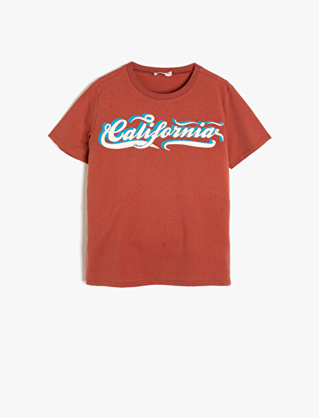 Koton Erkek Çocuk Yazılı Baskılı T-Shirt