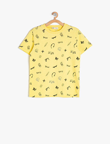 Koton Erkek Çocuk Baskılı T-Shirt