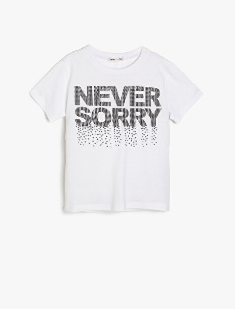 Koton Erkek Çocuk Yazılı Baskılı T-Shirt