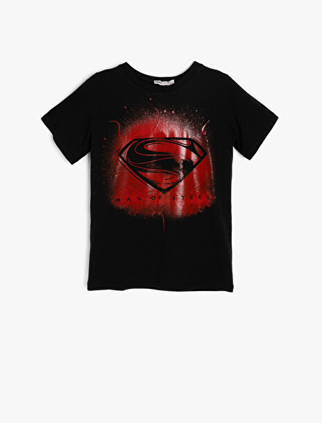 Koton Erkek Çocuk Superman Baskılı T-Shirt
