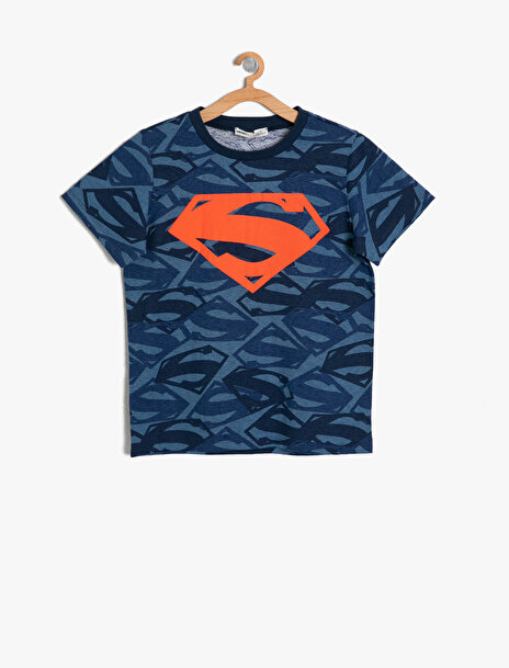 Koton Erkek Çocuk Superman Baskılı T-Shirt