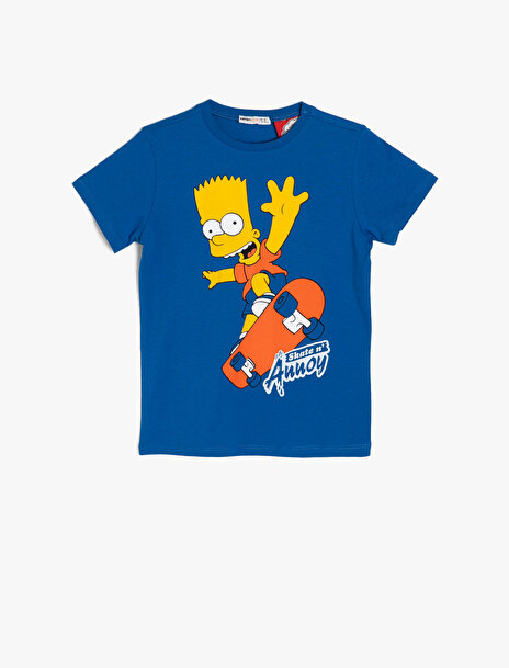 Koton Erkek Çocuk Simpsons Baskılı T-Shirt Koton Erkek Çocuk Simpsons Baskılı T-Shirt