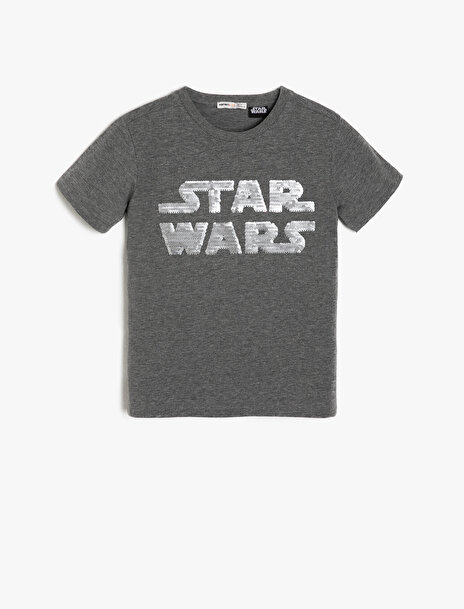 Koton Erkek Çocuk Star Wars Lisanslı Baskılı T-Shirt