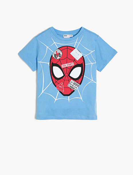 Koton Erkek Çocuk Spiderman Lisanslı Baskılı T-Shirt