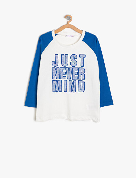 Koton Erkek Çocuk Yazılı Baskılı T-Shirt