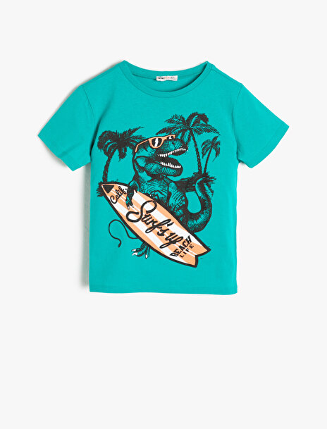Koton Erkek Çocuk Baskılı T-Shirt