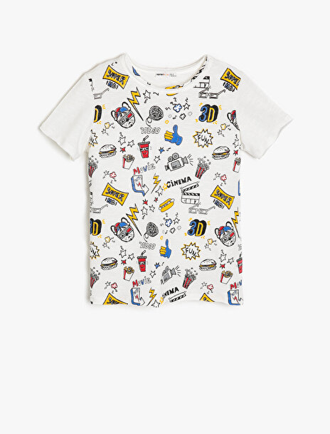 Koton Erkek Çocuk Baskılı T-Shirt